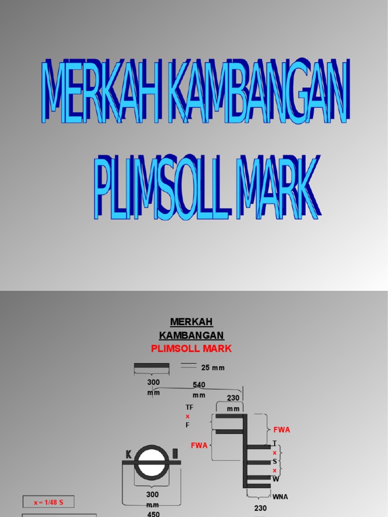 Plimsoll Mark | PDF