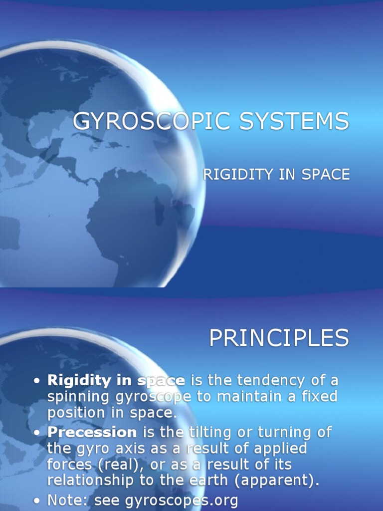 03gyroscopic Instruments | PDF
