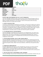 Manager On Duty - Hotel Operations Checklist 2017 - SafetyCulture | PDF ...