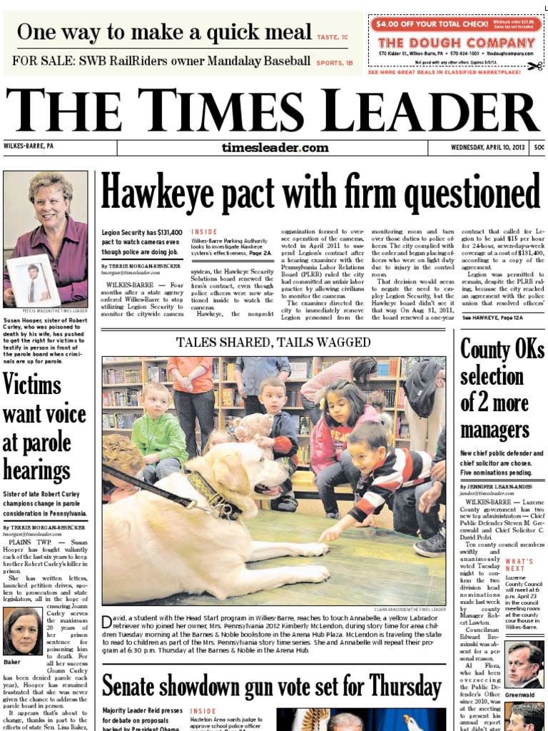 Times Leader 04-10-2013 | Business