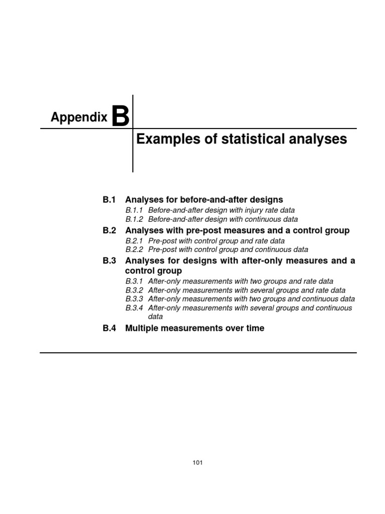 Example of Statistical Analysis | PDF | Confidence Interval | P Value