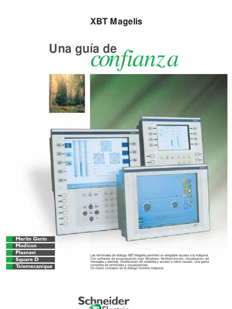 Dptico Magelis | PDF | Terminal de computadora | Datos de computadora