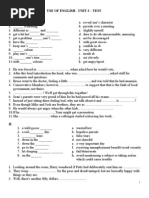 Vocabulary Workshop D Unit 1 | PDF