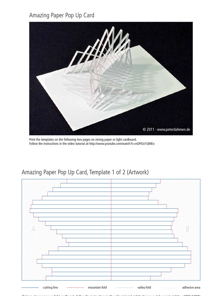 Pop Up Template | PDF