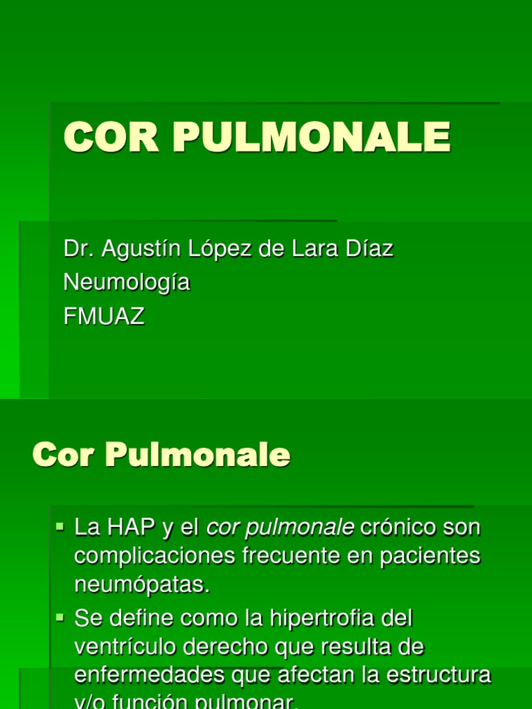 Cor Pulmonale | PDF