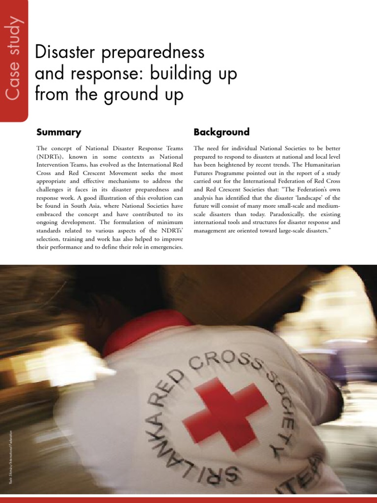Disaste Preparedness and Response | PDF | International Federation Of ...