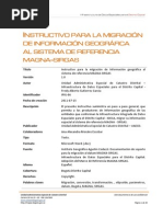 Instructivo Magna SIRGAS 5.0: Conversión de Coordenadas | PDF | Ventana (informática) | Informática