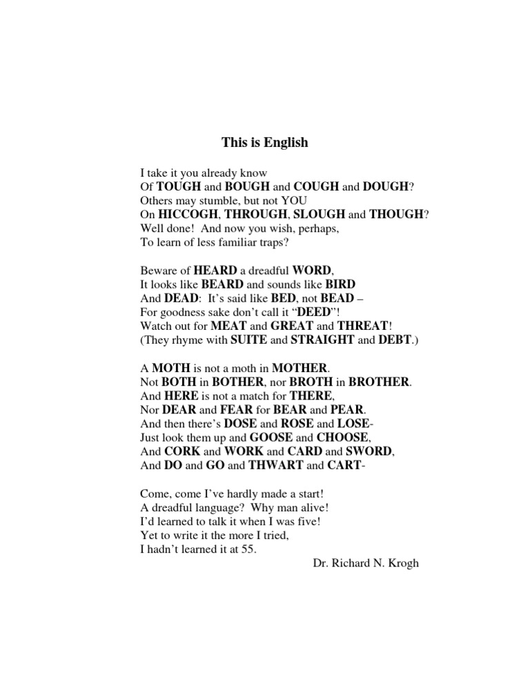English Pronunciation Challenges | PDF
