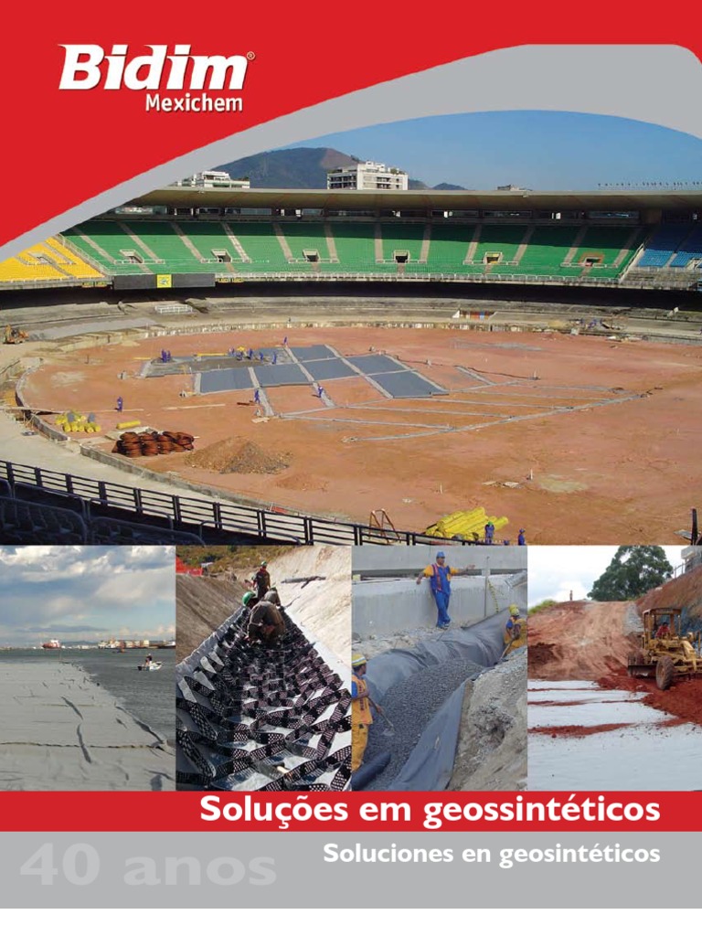 BIDIM Soluciones Geotextiles | PDF | Filtragem | Indústrias