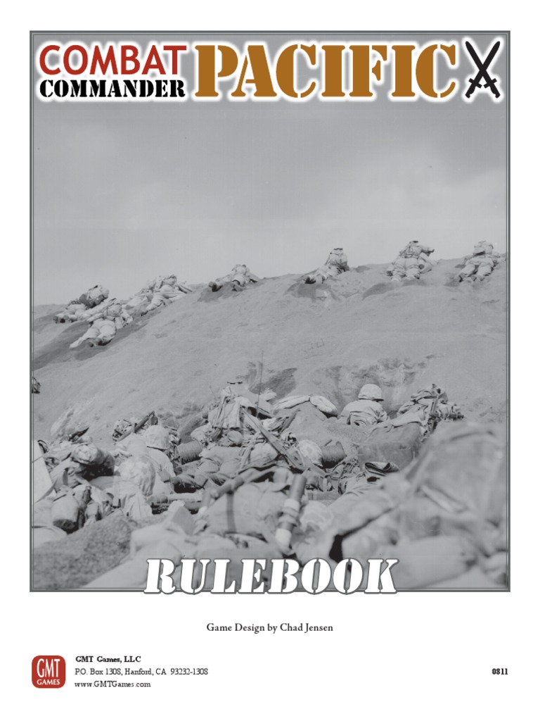 Combat Commander Pacific Rules | PDF | Artillery | Sniper