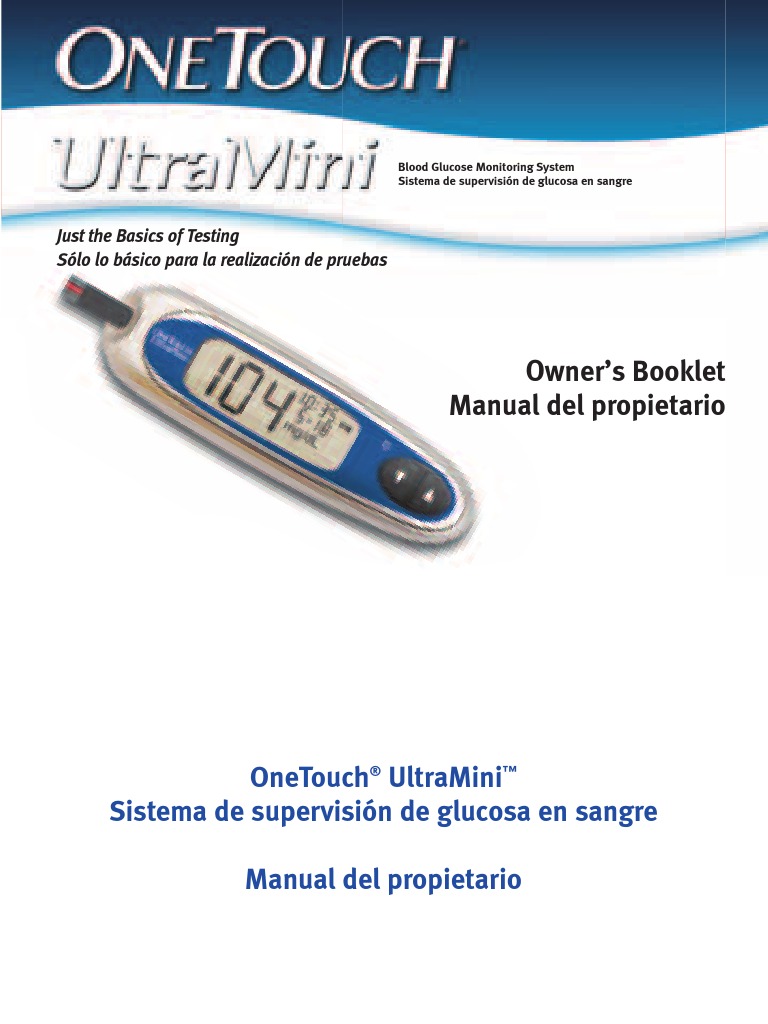 One Touch Ultra Mini Manual