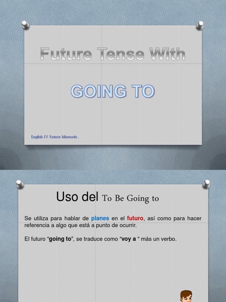 Uso del "Be Going To" en Futuro | PDF | Sustantivo | Idioma en Inglés