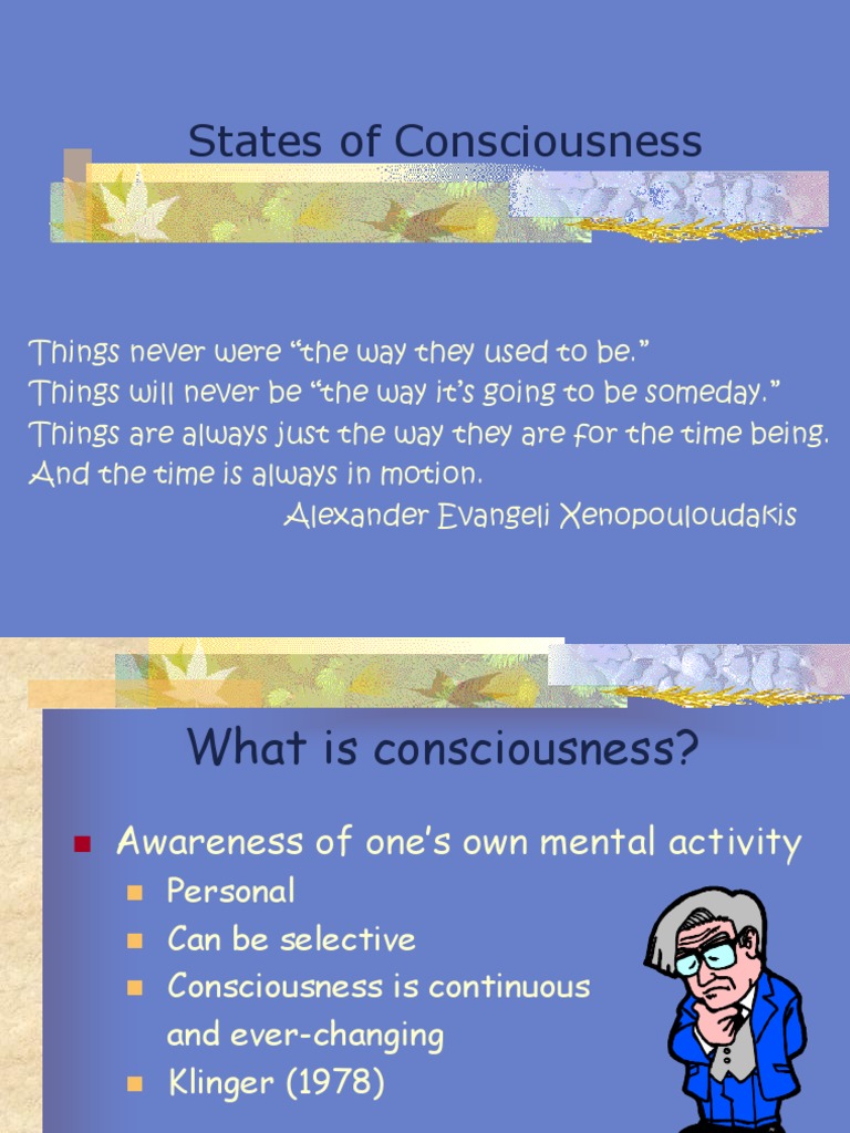 Consciousness Psychology