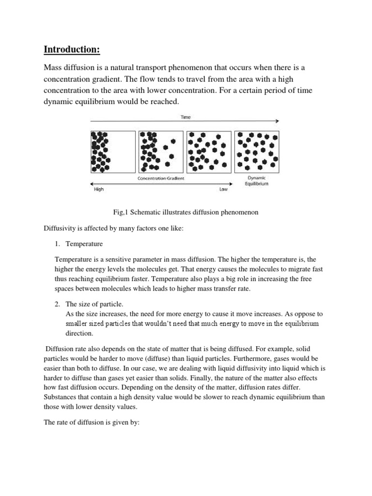 Diffusivity of Liquid Into Liquid | PDF | Diffusion | Liquids