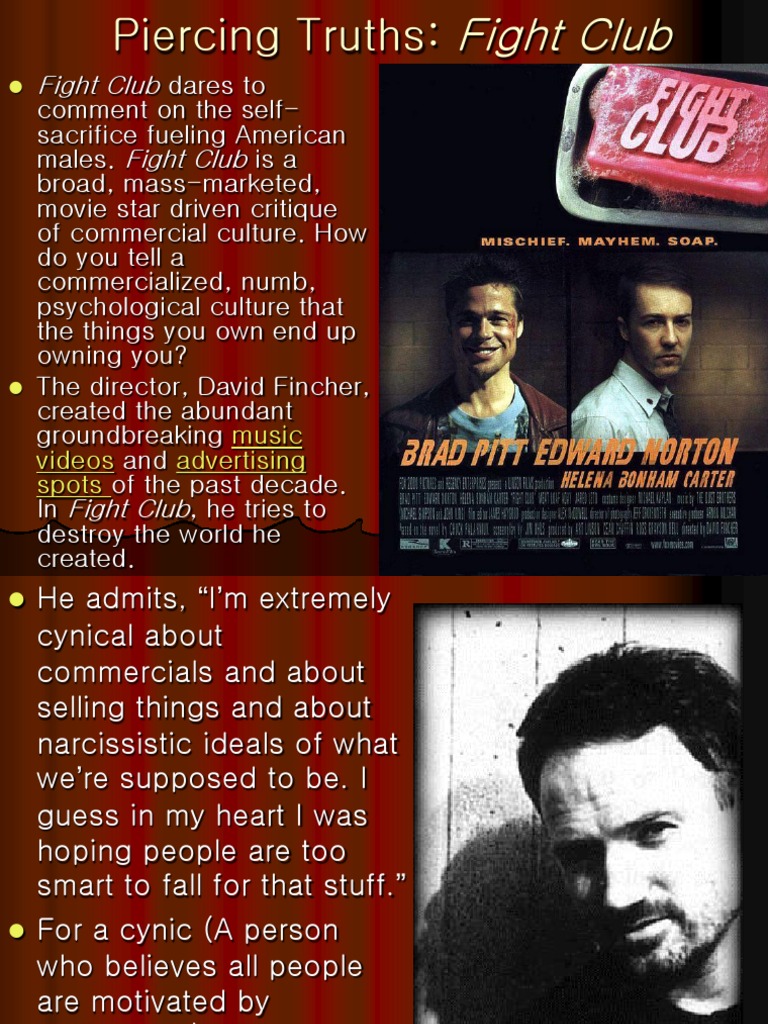 Fight Club.ppt | Religion And Belief