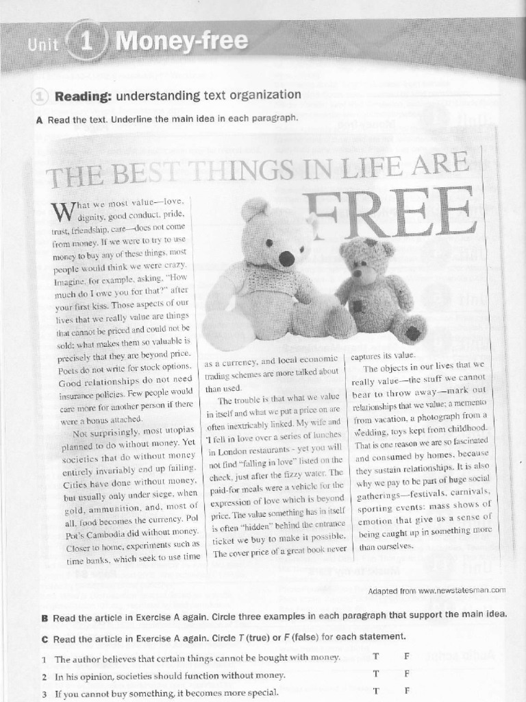 Reading: Understanding Text Organization | PDF | Style (Fiction) | Business