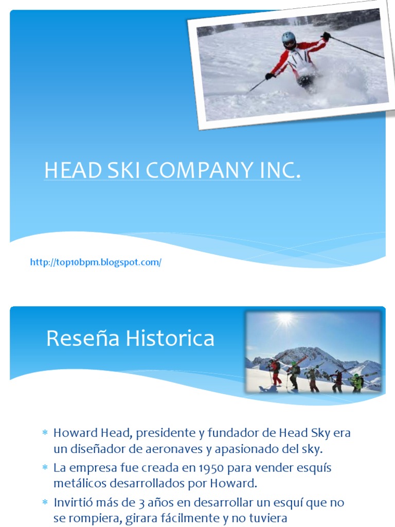 Historia y Estrategias de Head Ski Company | PDF | Mercado (economía ...