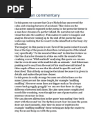 Analysis of Grace Nichols' Island Man | PDF | Poetry