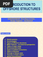 Types of Offshore Structures | PDF