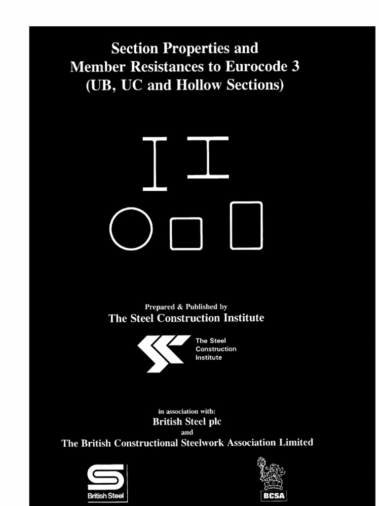 Section Properties and Member Resistances To Eurocode 3 | PDF