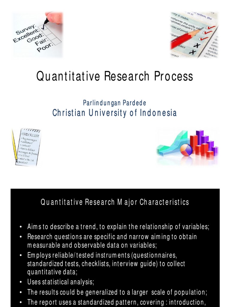 Steps in Quantitative Research Process | PDF | Sampling (Statistics ...