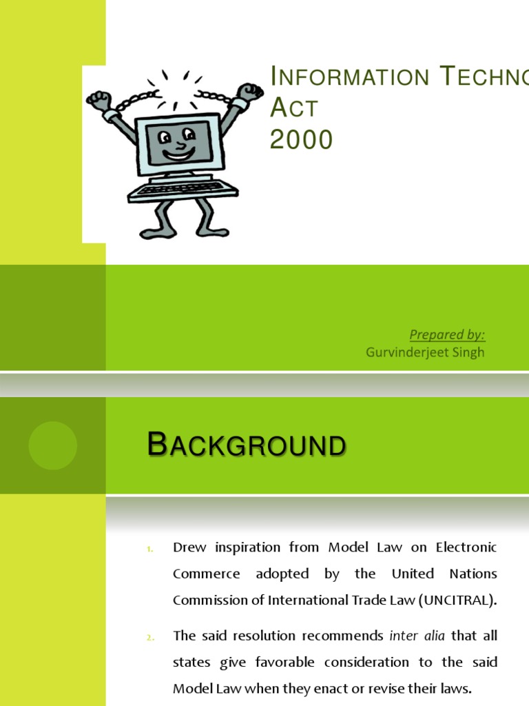 IT Act 2000 | PDF | Public Key Cryptography | Records Management