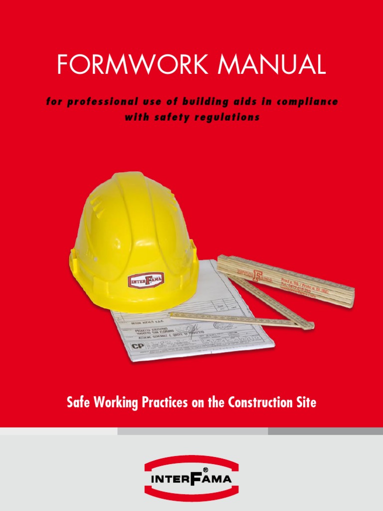 Formwork Manual | PDF | Scaffolding | Safety