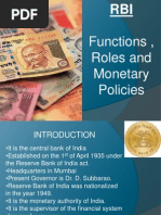 Reserve Bank of India | PDF | Reserve Bank Of India | Banks