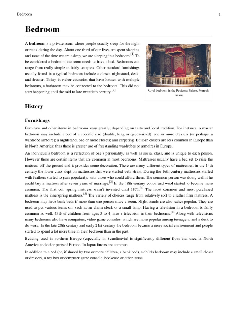 Bedroom | PDF | Bedroom | Furniture