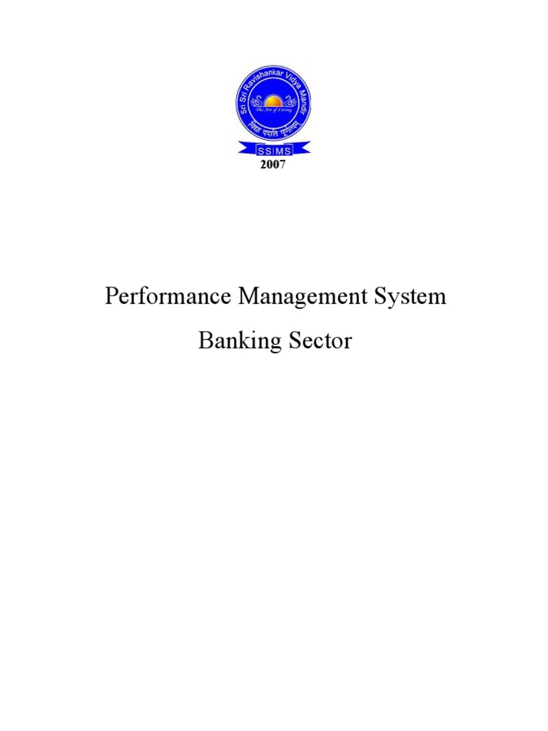 Performance Management System in Banks | PDF | Performance Appraisal ...