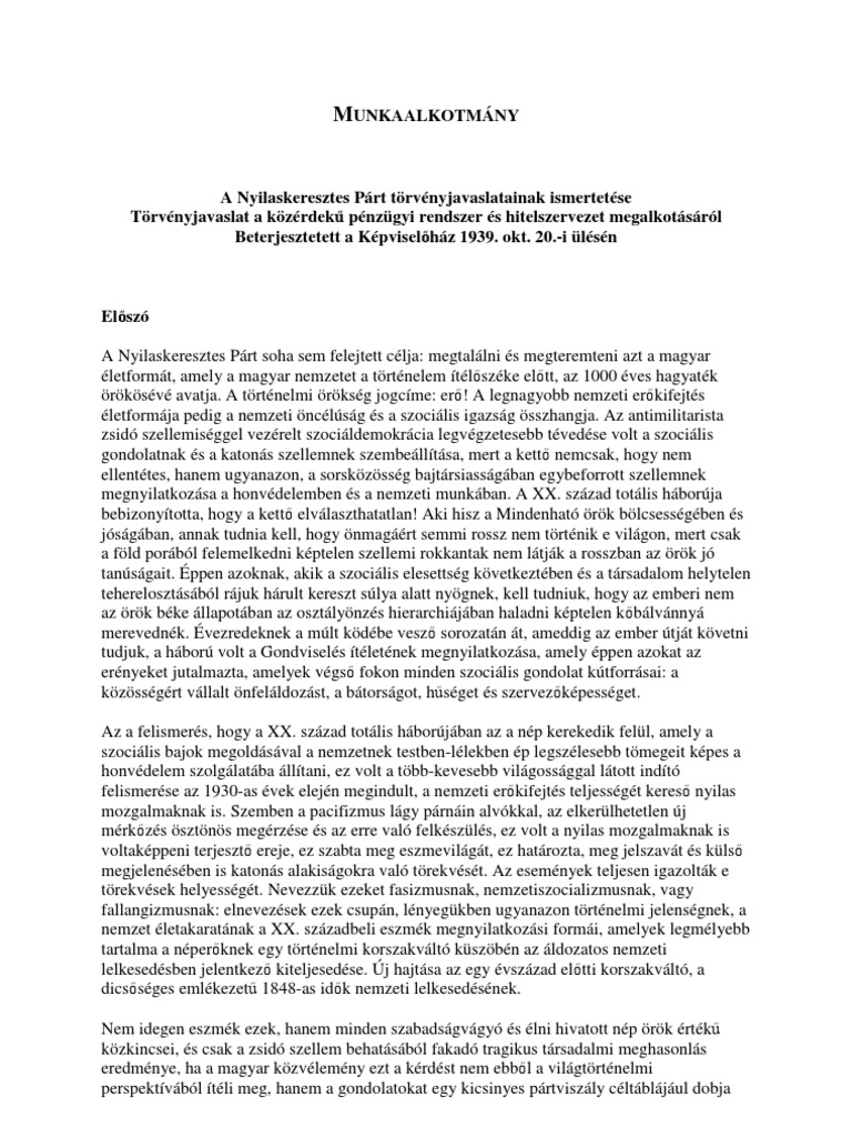Dr. Vágó Pál - Munkaalkotmány | PDF