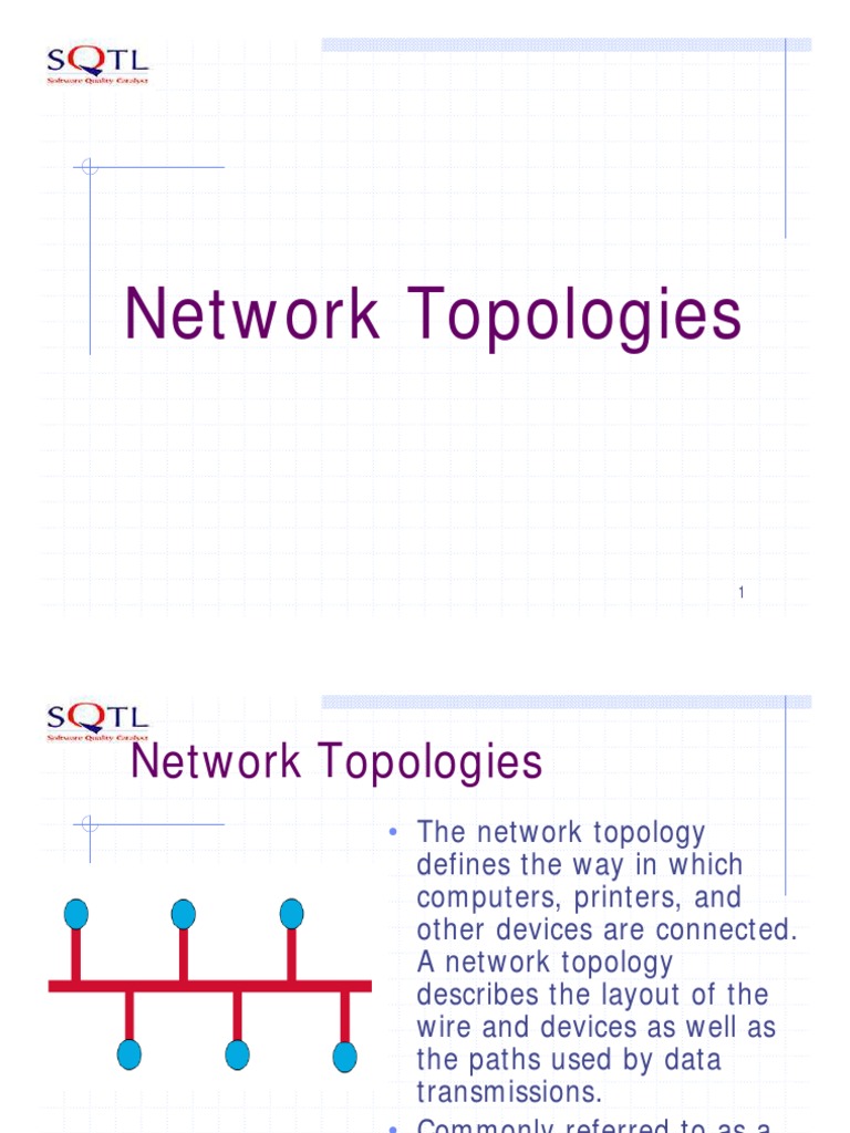 Topology | PDF | Network Topology | Ethernet