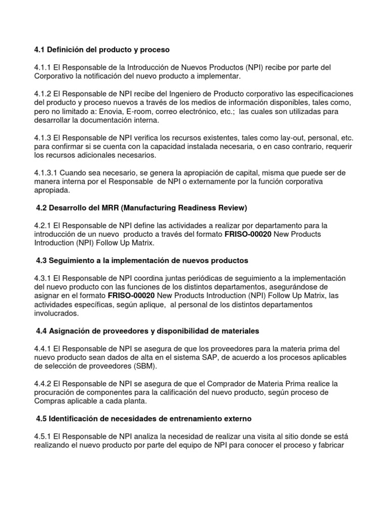 Introducción de Nuevos Productos (NPI) | PDF | Ingeniería | Informática