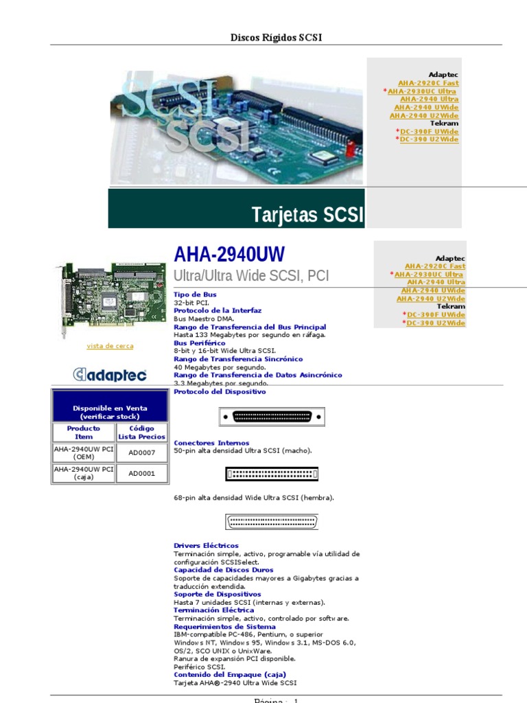 Discos Rigidos SCSI | PDF | Disco duro | Microsoft Windows