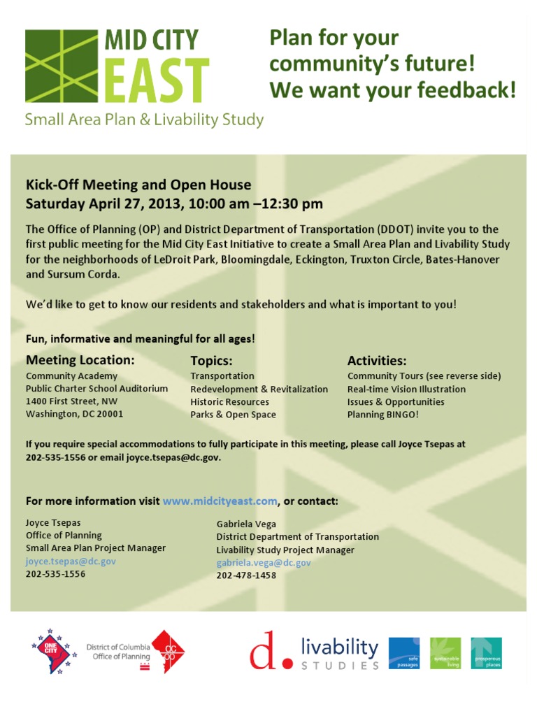 Plan For Your Community's Future! We Want Your Feedback! | PDF | Urban ...