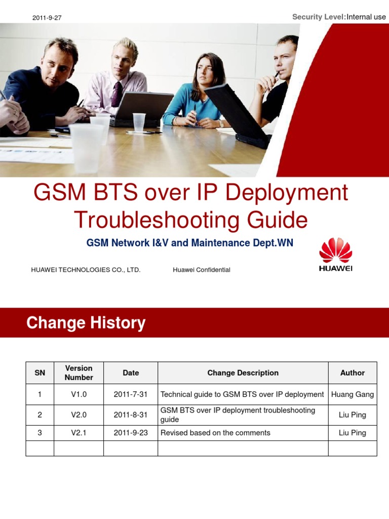 GSM BTS Over IP Deployment Troubleshooting Guide | PDF | Ip Address ...