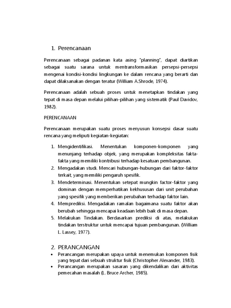 Metoda Perancangan Arsitektur | PDF