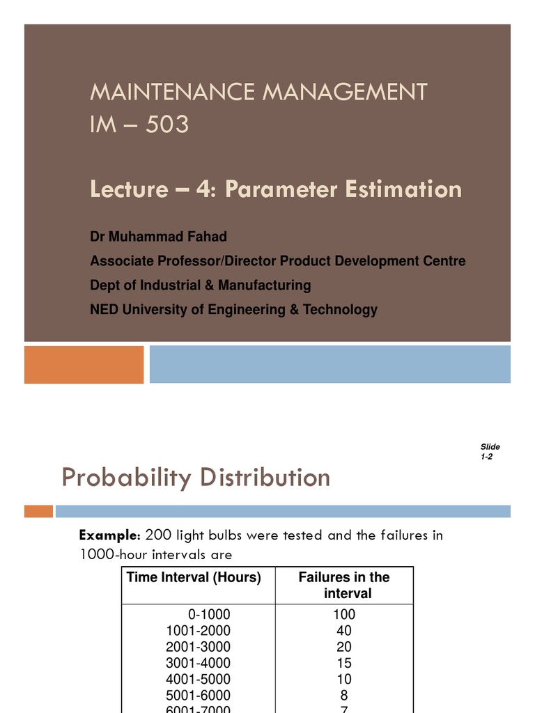 Probability Estimation Techniques | PDF | Teaching Methods & Materials