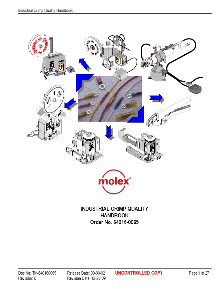 Industrial Crimp Quality Handbook | PDF | Wire | Electrical Conductor