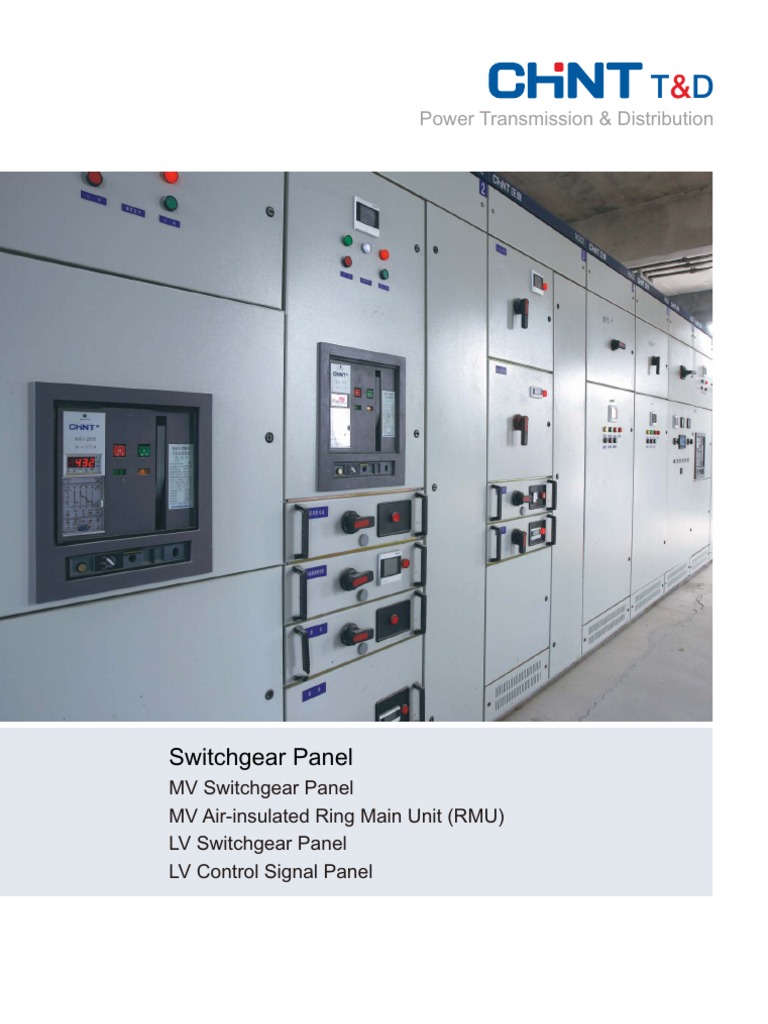 CHiNT - MVLV Switchgear | PDF | Electrical Substation | Electric Power ...