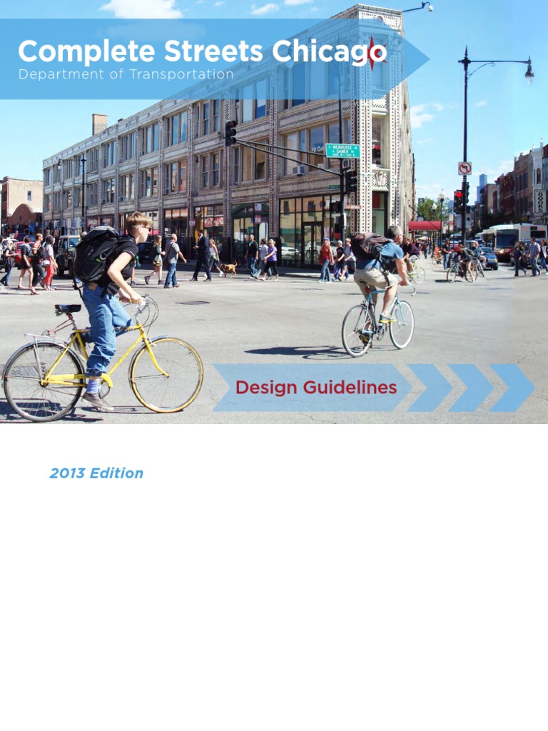 CDOT: Complete Streets Design Guidelines | PDF | Traffic | Cycling ...