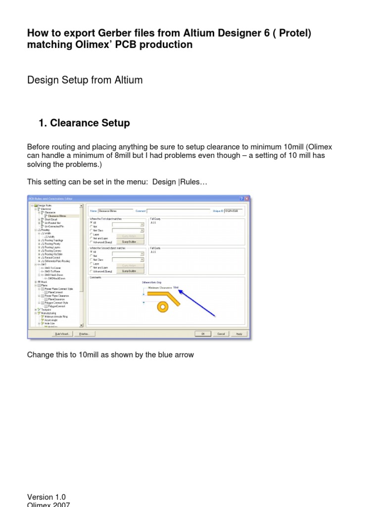 How To Export Gerber Files From Altium | PDF | Computing | Computing ...