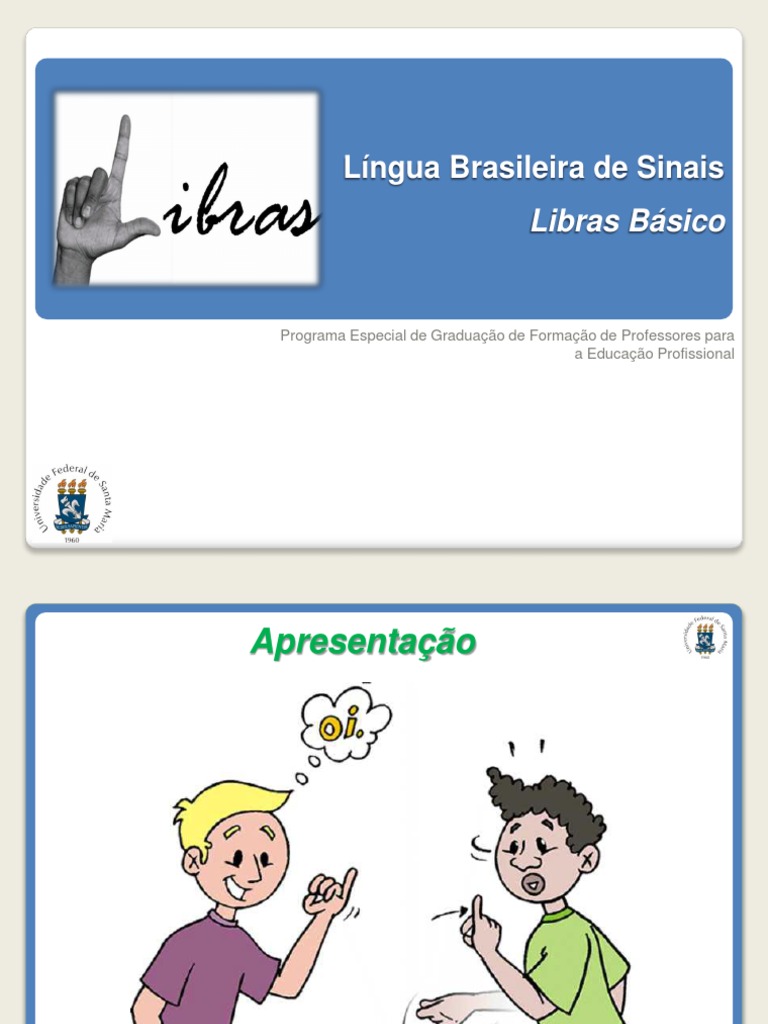 Introdução à Libras Básico | PDF