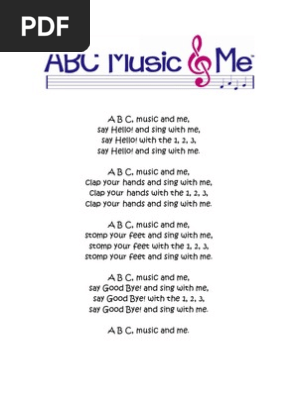 Abc Music And Me