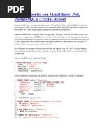 Como Crear Un Reporte (Reportviewer) - Solo VB - NET - Visual Basic | PDF | Básico | Edad de ...