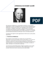 Teoria Del Aprendizaje Acumulativo de Robert Gagne | PDF
