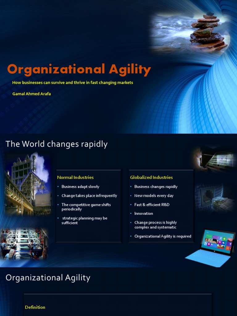 Organizational Agility | PDF | Interdependence | Accountability