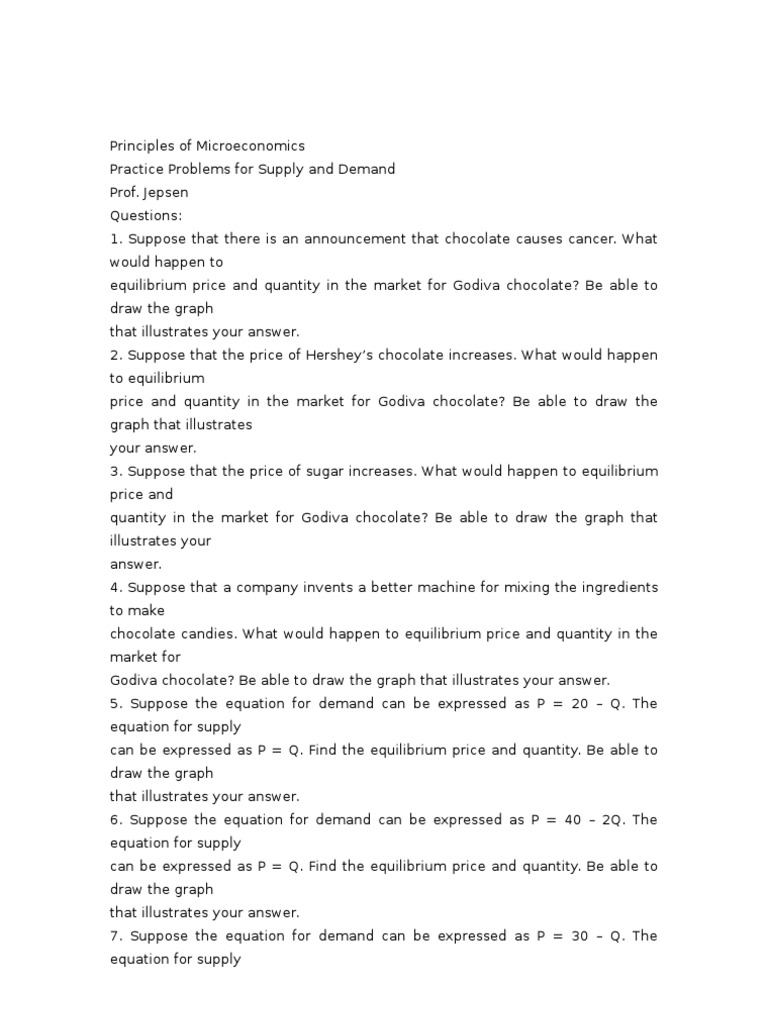 Principles of Microeconomics | PDF | Monopoly | Price Elasticity Of Demand