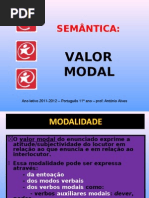 Soluções Ficha de Trabalho Valor Modal | PDF