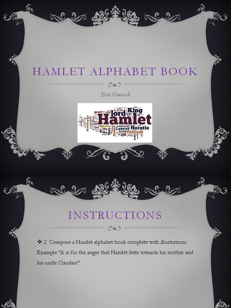Hamlet Project - Alphabet Book | PDF | Hamlet | Plays